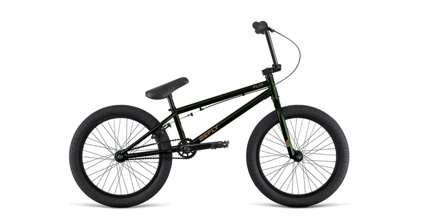 BeFly FLIP Bmx Kerékpár dark green | Kerékpár Webshop | Akciós kerékpárok