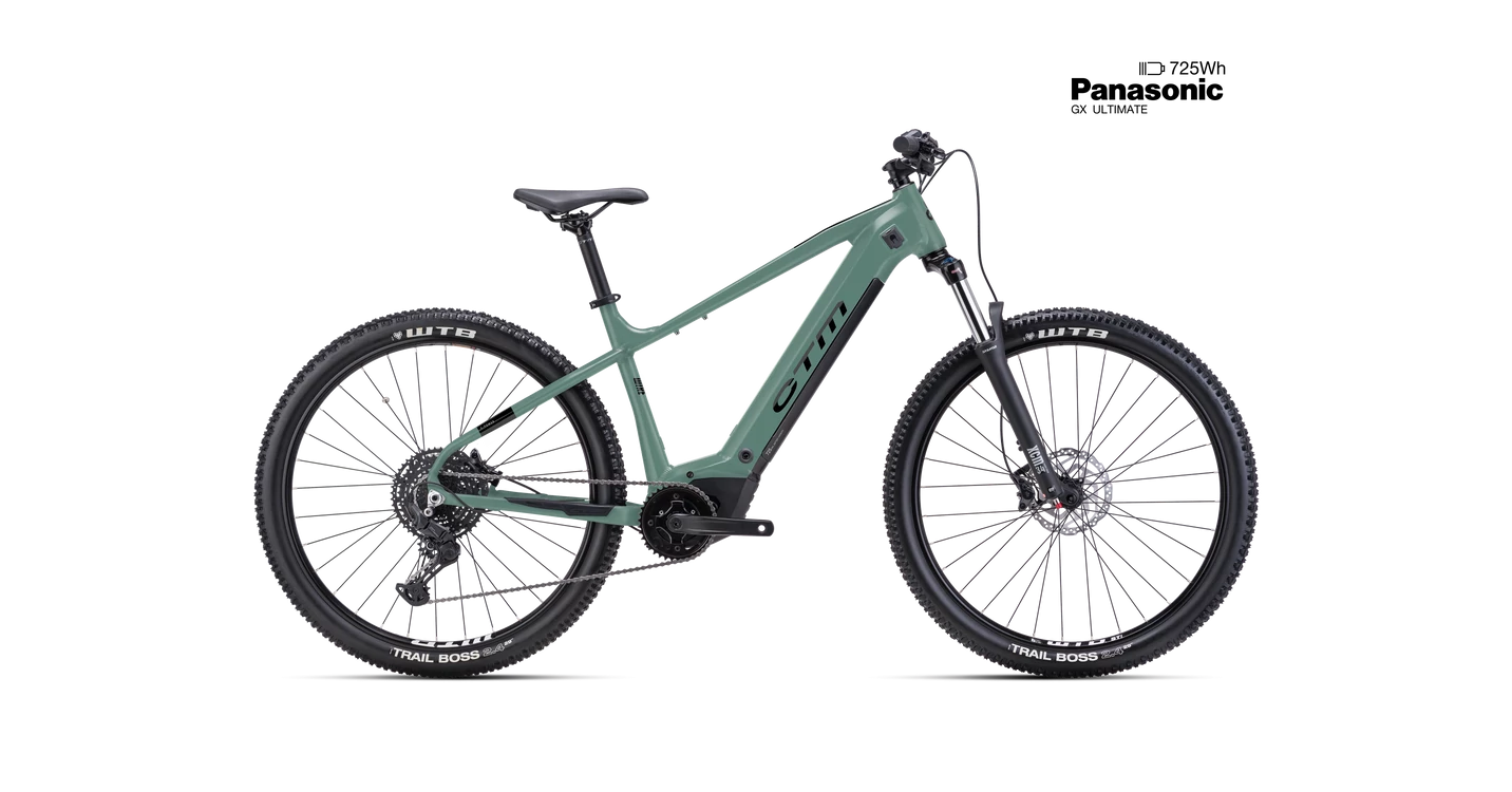 CTM Wire férfi E-bike matt szürkészöld L | Kerékpár Webshop | Akciós ...