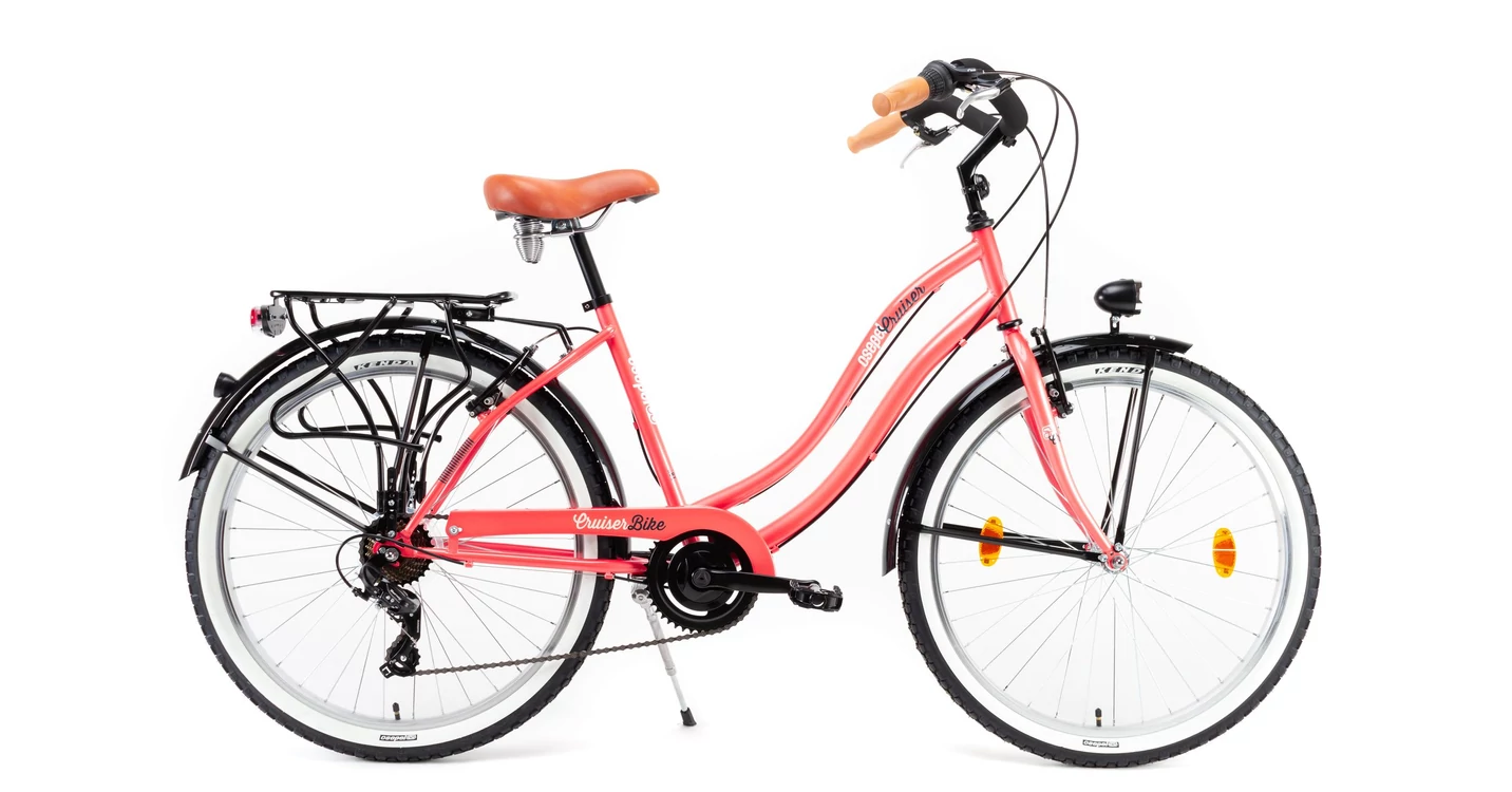 Csepel Cruiser 26/18 Neo 7sp 21 Női Cruiser Kerékpár barack | Kerékpár ...