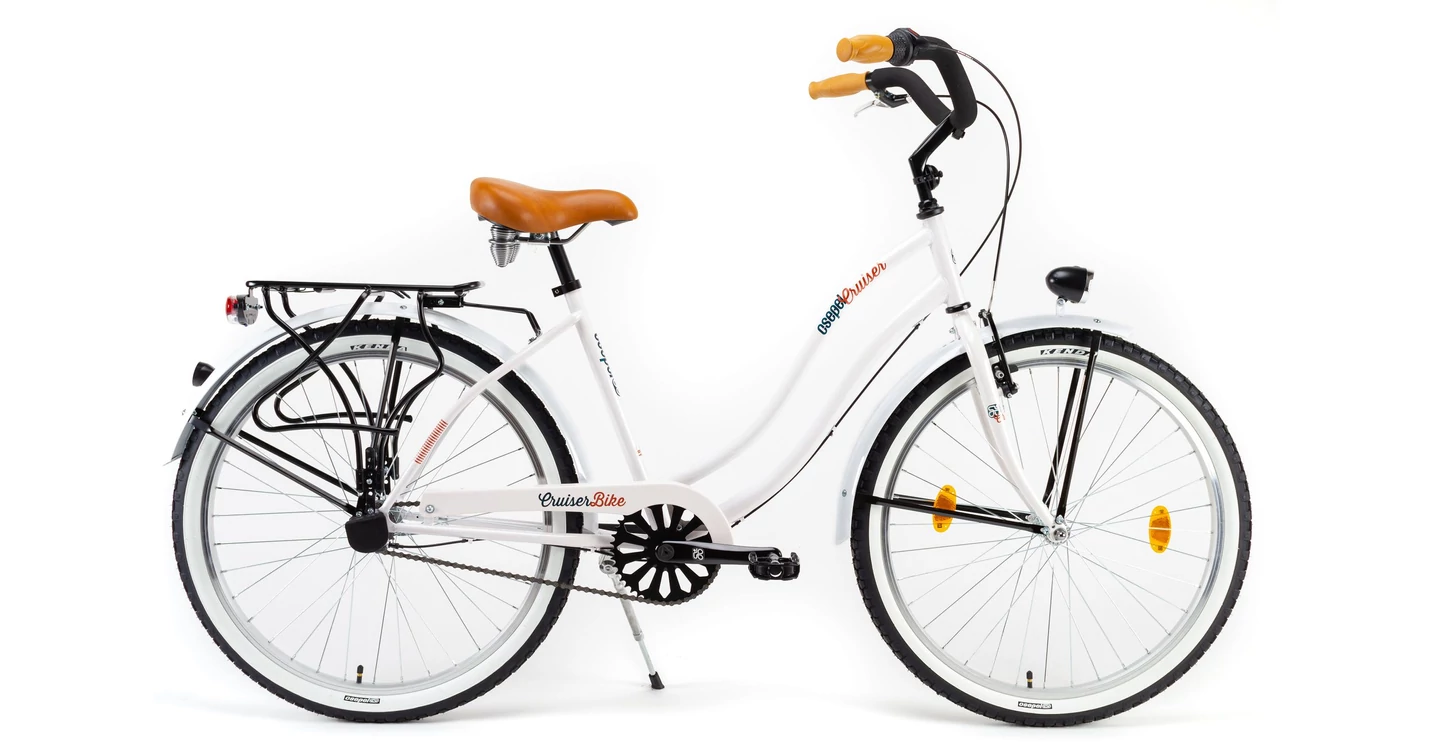 Csepel Cruiser 26/18 Neo N3 21 női Cruiser Kerékpár fehér | Kerékpár ...