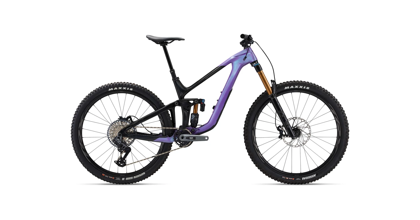 Giant Reign Advanced 1 férfi Fully Mountain Bike Digital Blurple M ...