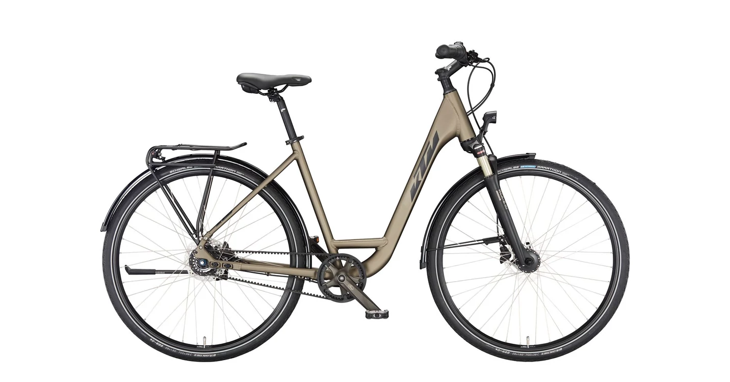 KTM Life Eight 2023 unisex Trekking Kerékpár oak matt (black+orange ...