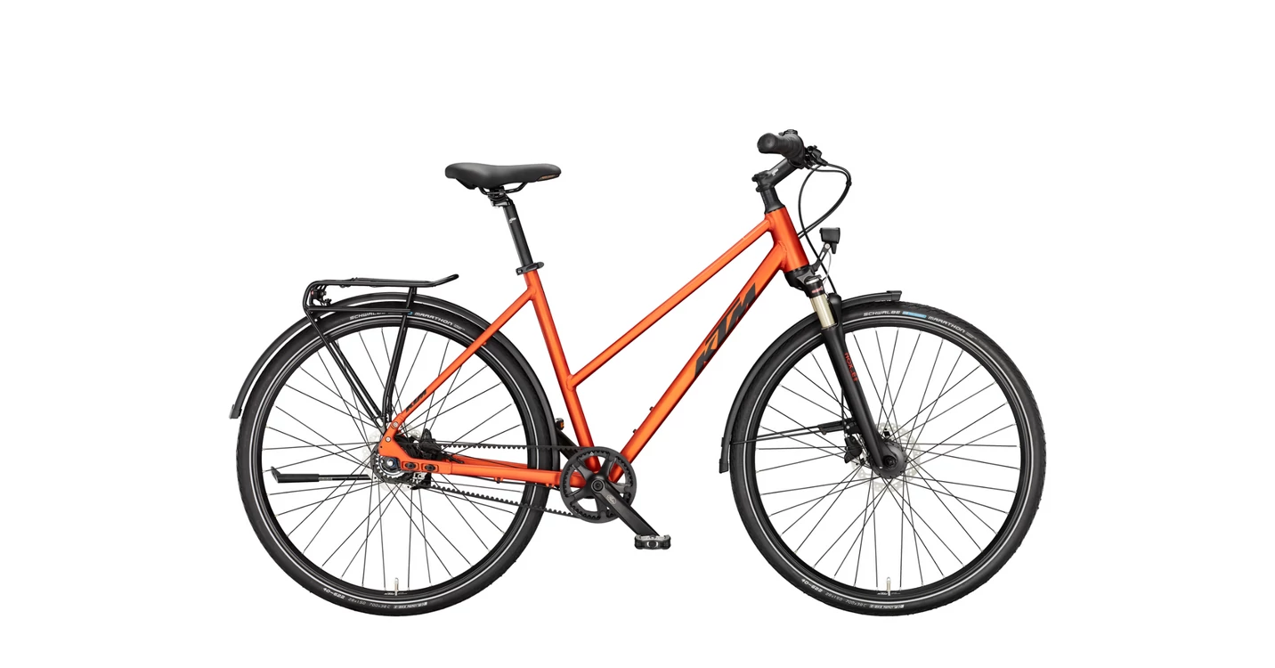 KTM Life Eight 2024 női Trekking Kerékpár burnt orange matt (black ...