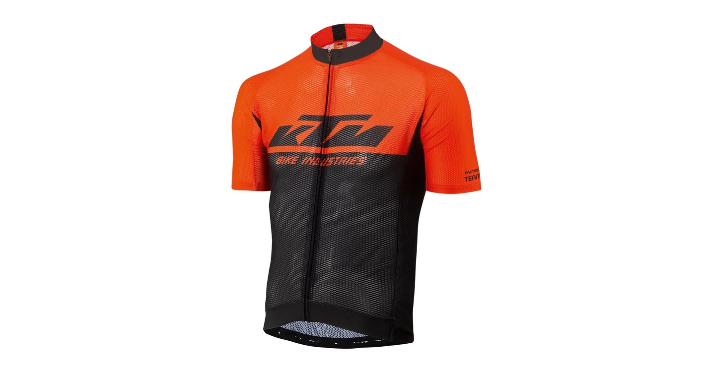KTM Mez Factory Team Jersey shortsleeve light XL | Kerékpár Webshop ...