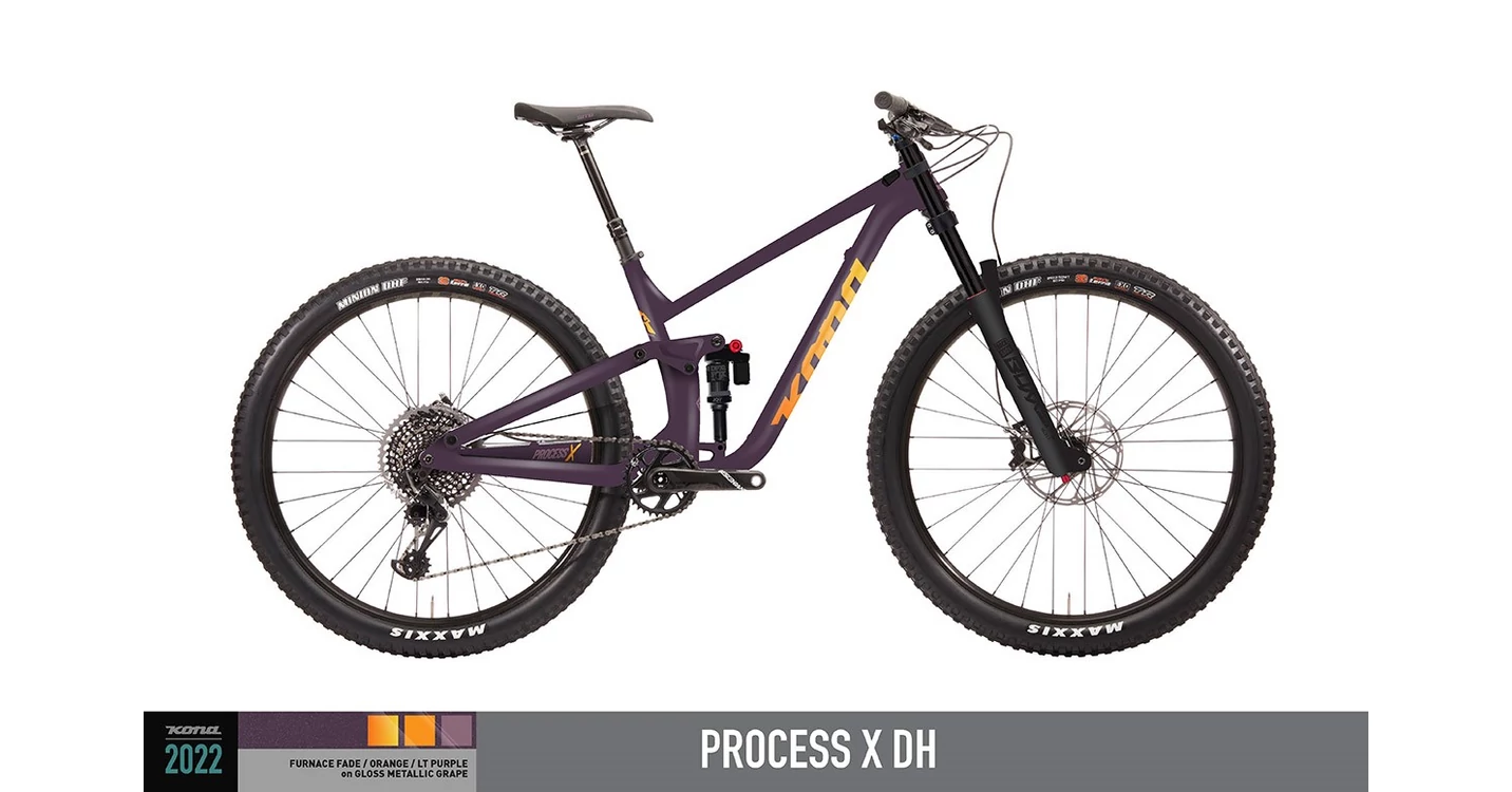 Kona 36e Process X DH 2023 férfi Fully Mountain Bike purple M ...