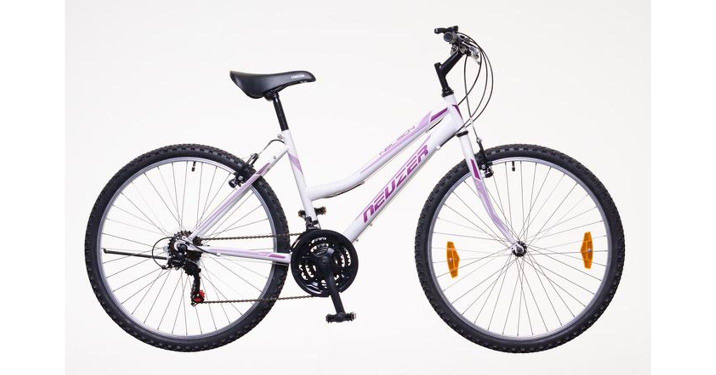 Neuzer Nelson 18 női Mountain Bike fehér-bíbor-mályva 17 | Kerékpár ...