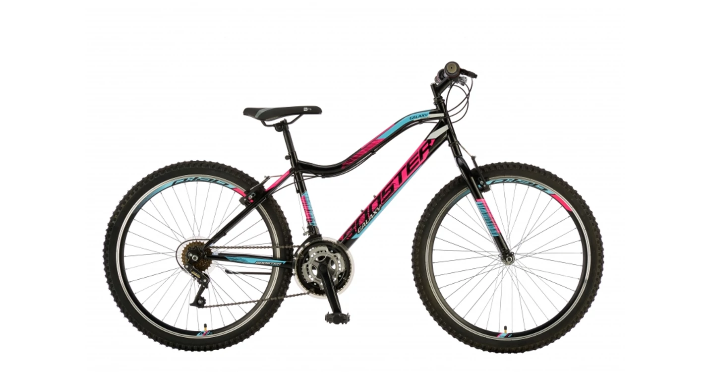 Polar BOOSTER Galaxy 26 Női Mountain Bike fekete/rózsaszín/vkék ...