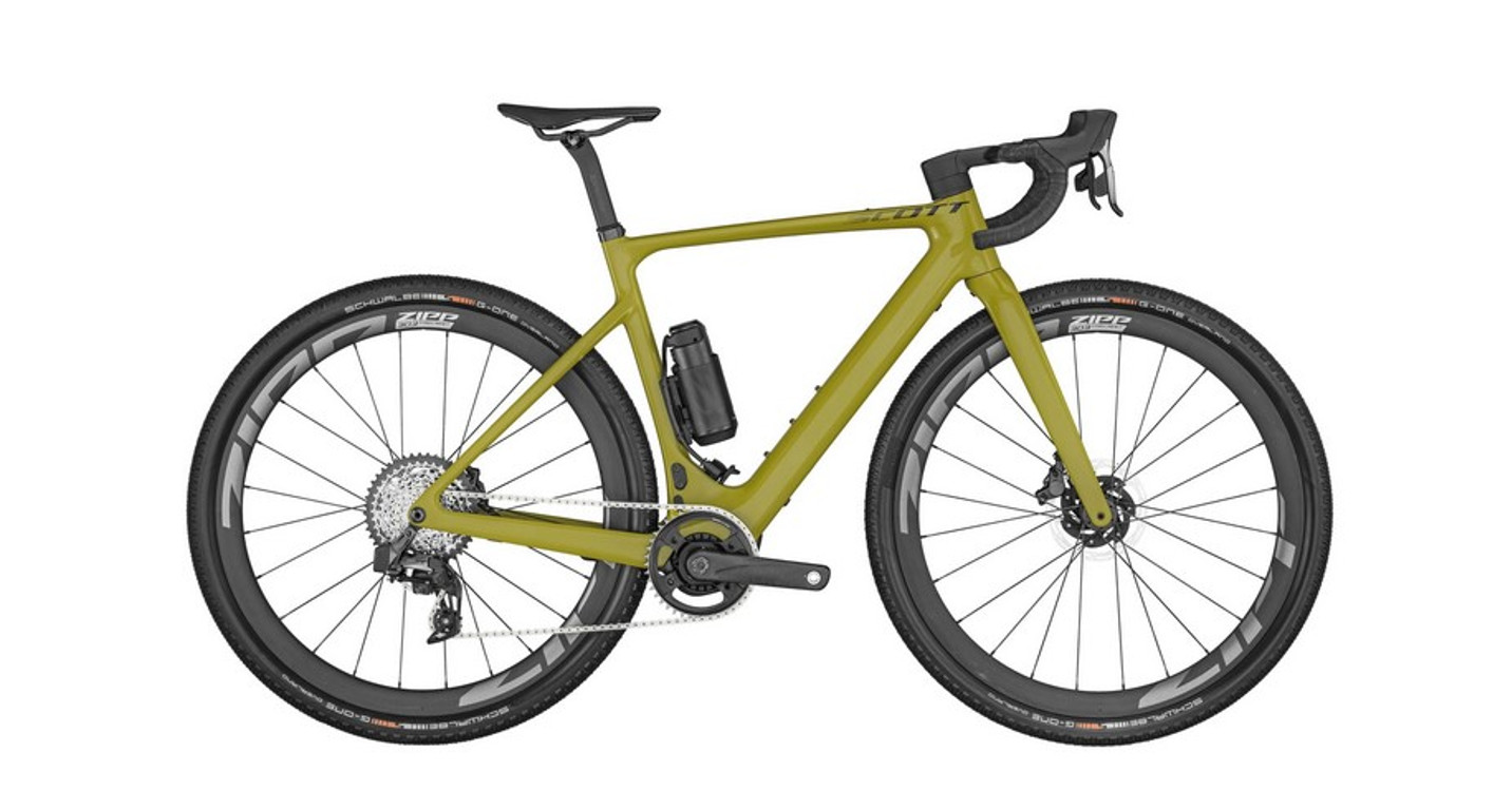 SCOTT Solace Gravel eRIDE 10 férfi E-bike sand sparkle-black L ...