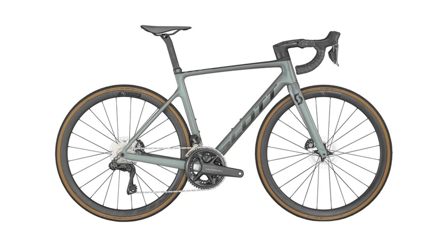 SCOTT Addict RC 15 férfi Országúti Kerékpár prism grey green gloss XXS ...