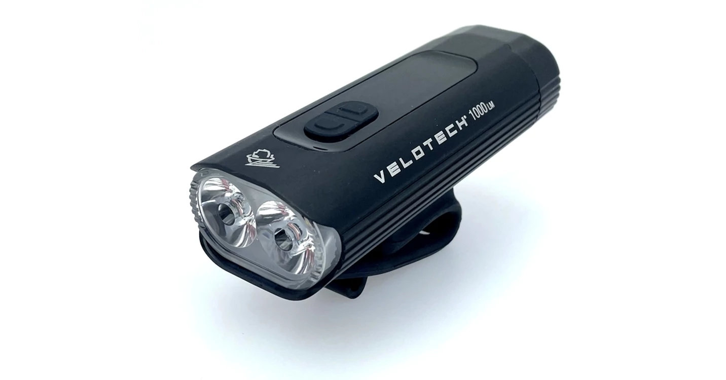 VELOTECH Első Lámpa Ultra 1000 | Kerékpár Webshop | Akciós kerékpárok